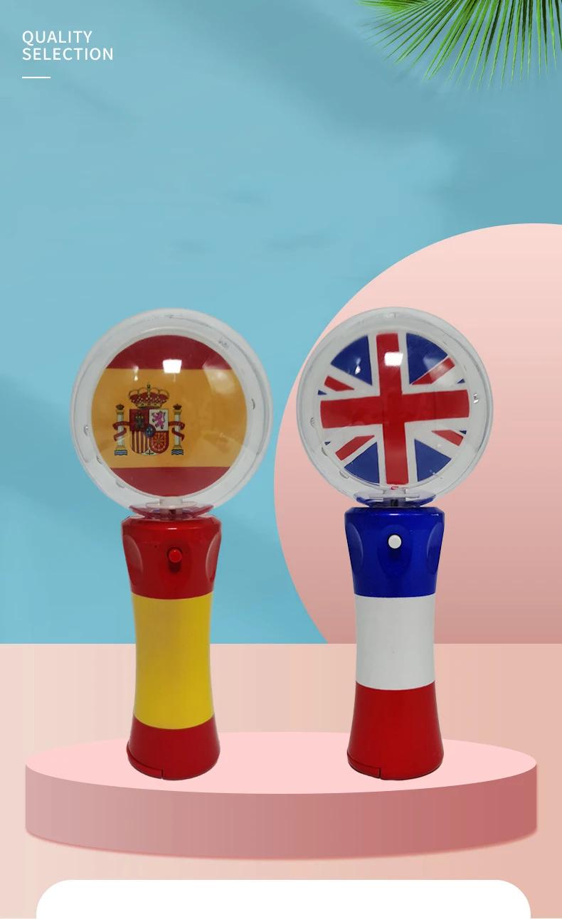 New Design France Paris Competition Custom Light Stick For Party Glow ...