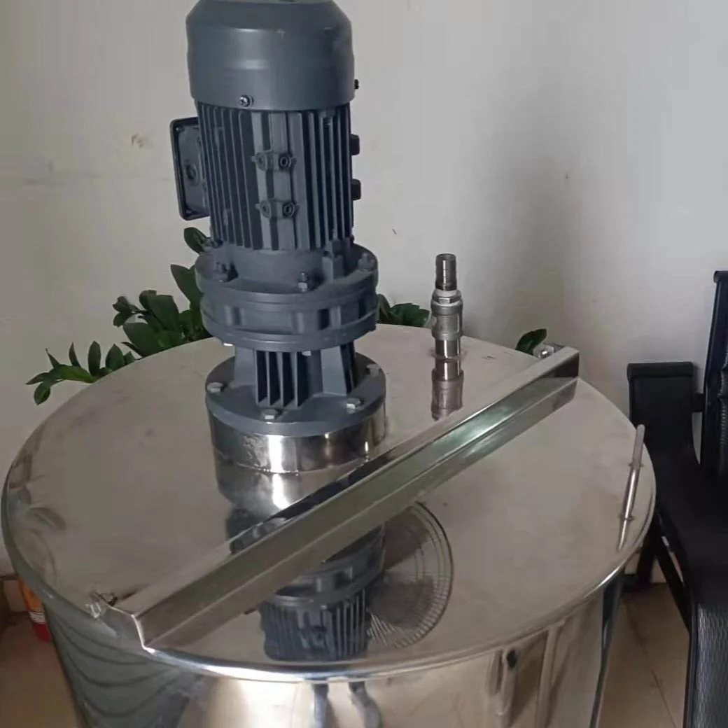 200l Hinge Lid Blending Tank Conical Bottom Stainless Steel Tank With ...