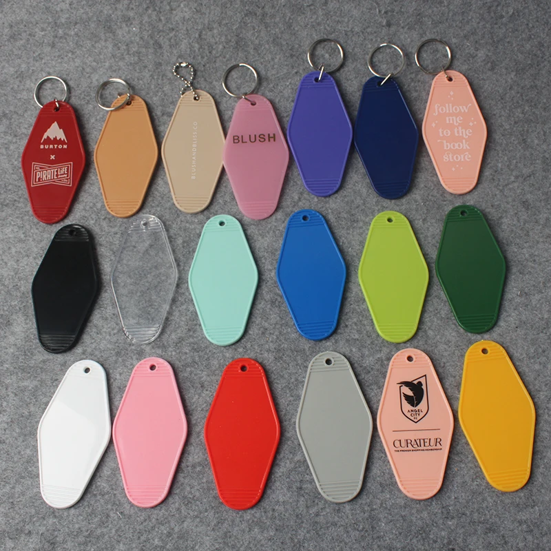 Vintage Motel Keychain Blanks 20 Colors Motel Keychain Blanks - Buy ...