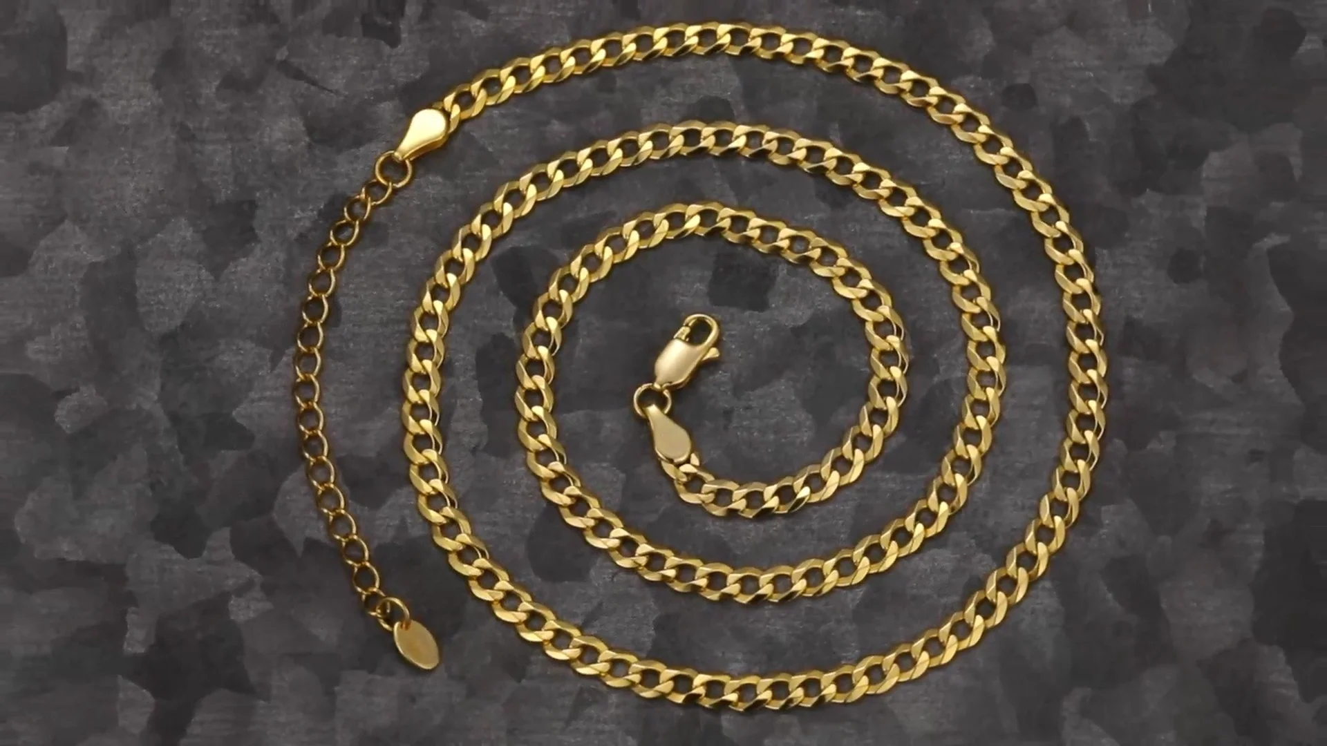 Cadena De Plata Made In Italy Durable Genuine 925 Sterling Silver ...