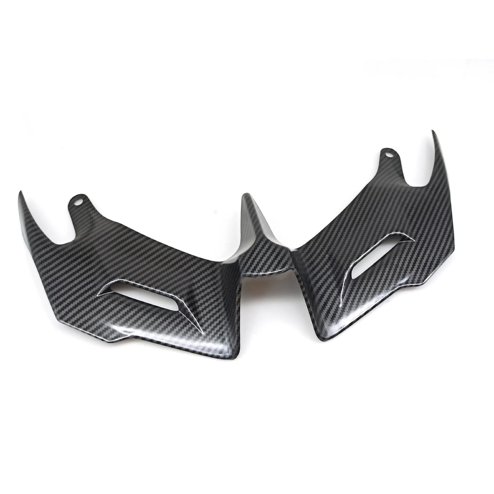 Motorcycle Abs Front Aerodynamic Winglet Fairing Wing For Yamaha Yzf R3 ...