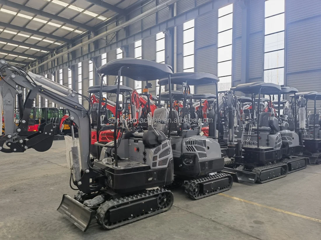 2025 New Hot Sale Model, Tailless 1.5 Ton Mini Excavator HT15Pro Mini ...