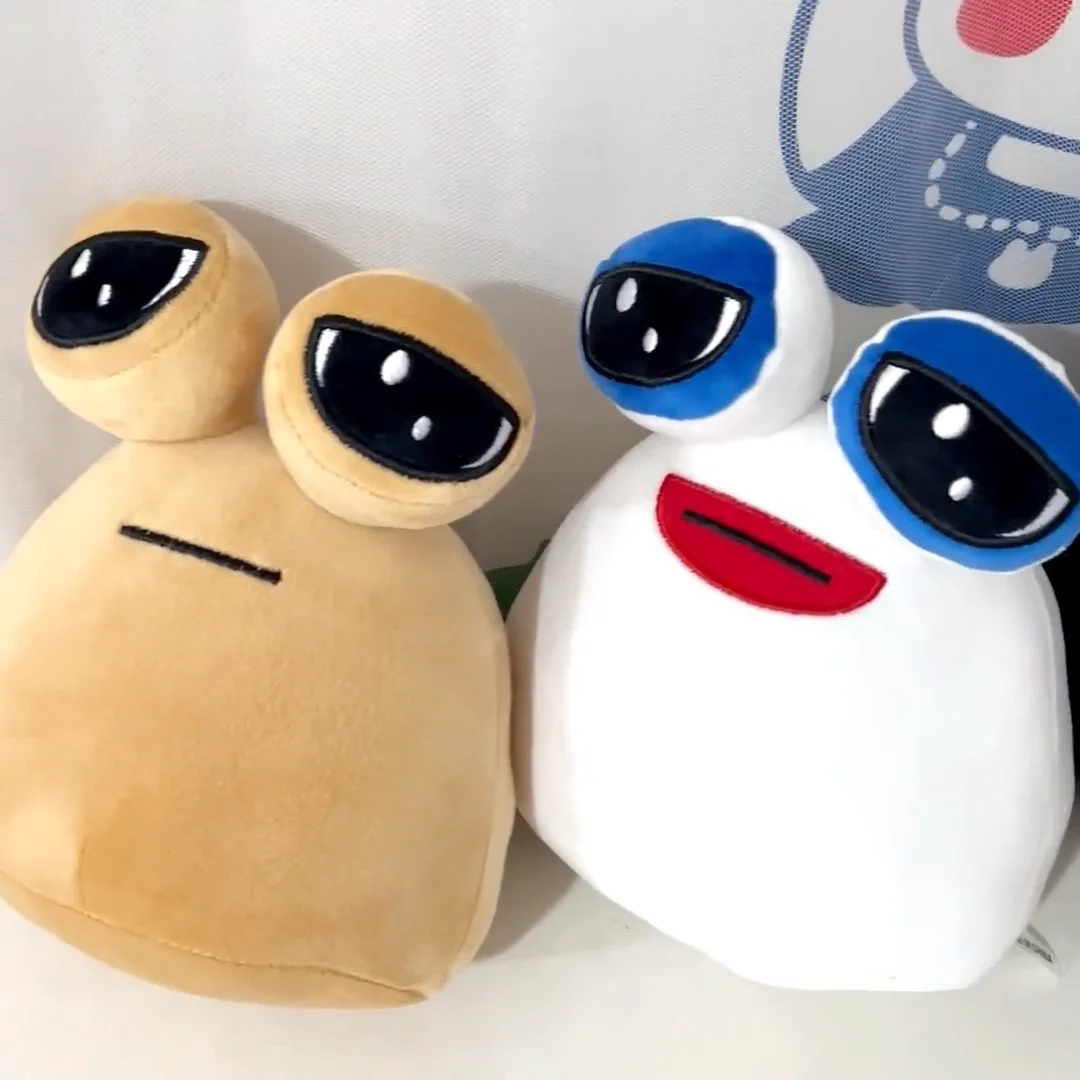 Cute Pop Plush My Pet Alien Pou Plush Stuffed Figure Peluches Soft ...