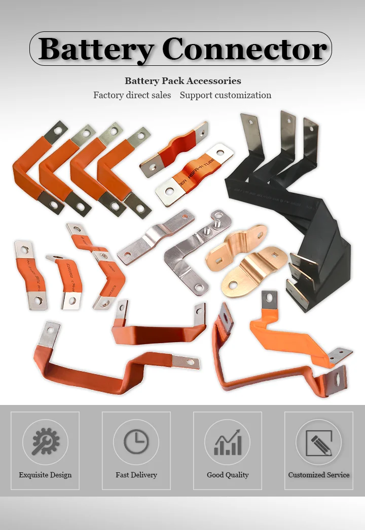 Lithium 48v Battery Pack Copper Laminated Soft Flexible Busbars Bus ...