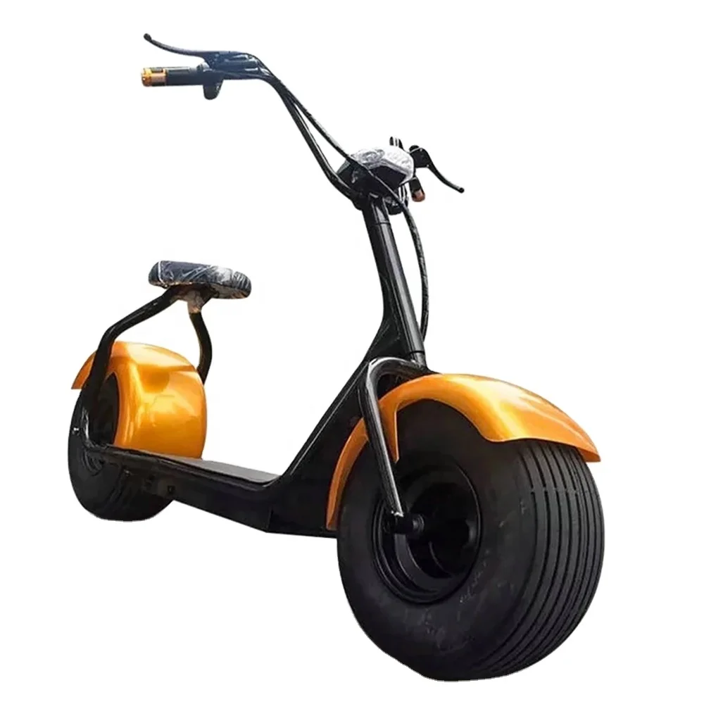 Grande roue 1000w charge plus rapide scooter de moto citycoco ...
