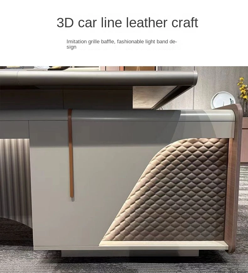 Modern Luxury Boss Desks - Stylish & Functional Office Furniture