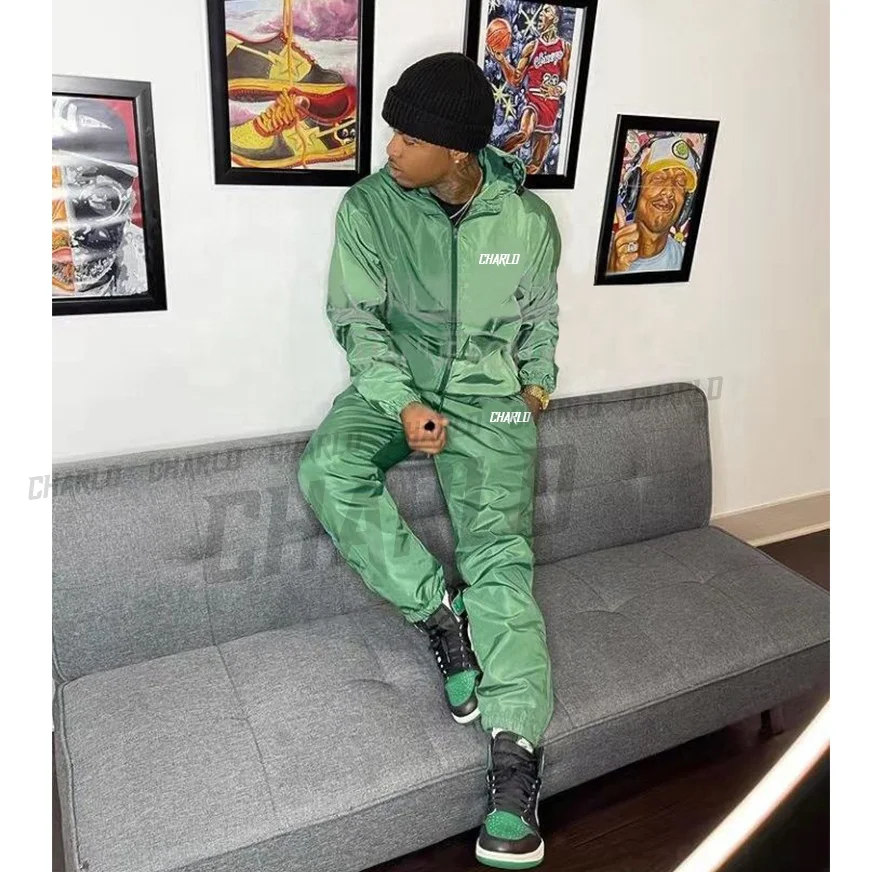 Custom Windbreaker Tracksuit Wholesale 2023 Casual Joggers Set Hot ...