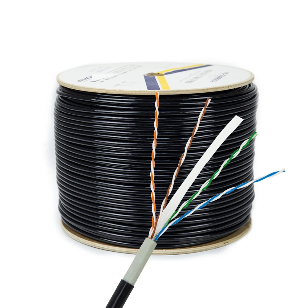 High Speed Cat6a Cat6 Cat5e Outdoor Ethernet cable Lan Cable Twisted ...