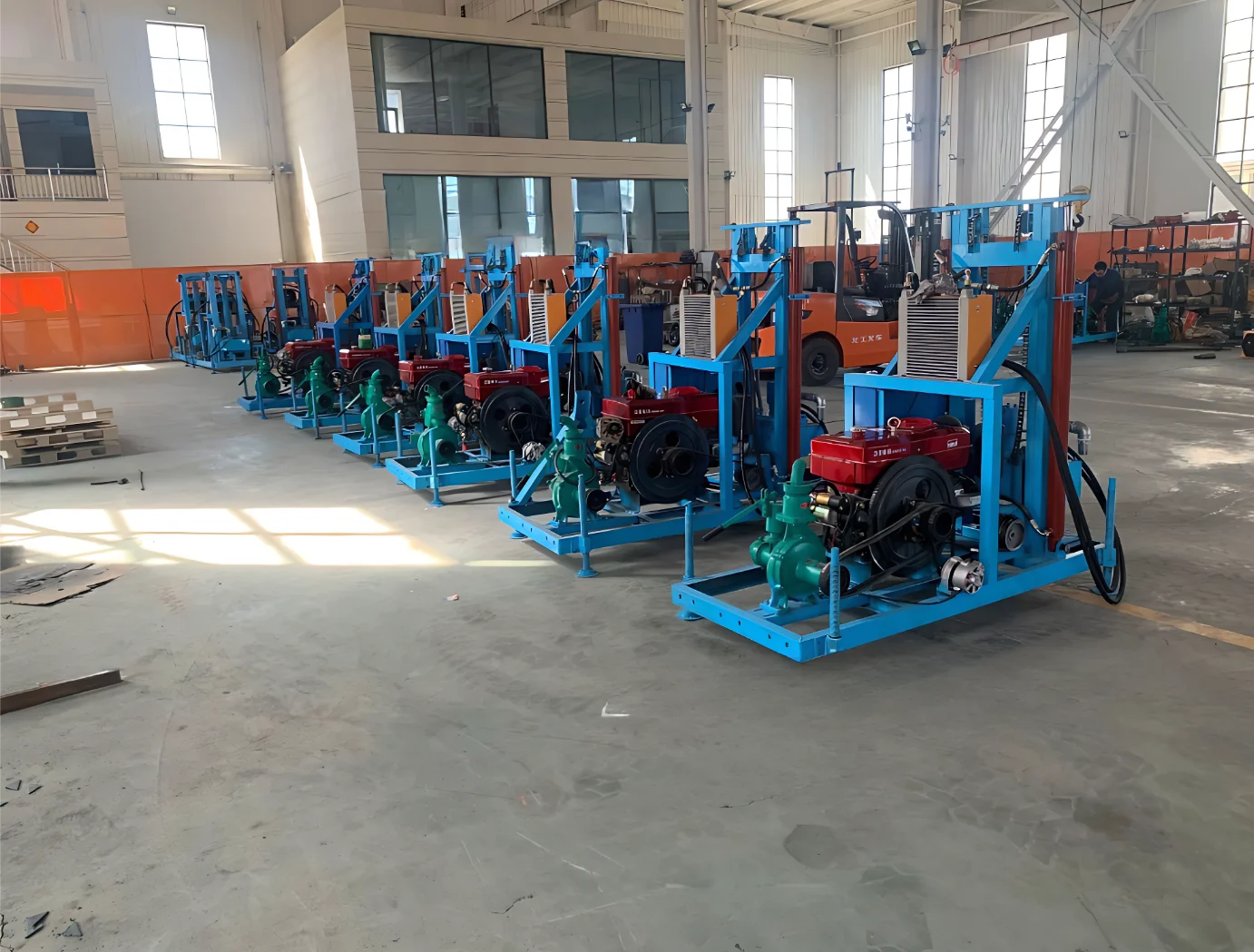 Hot Sale 150m Deep Hydraulic Water Well Borehole Drilling Machine ...
