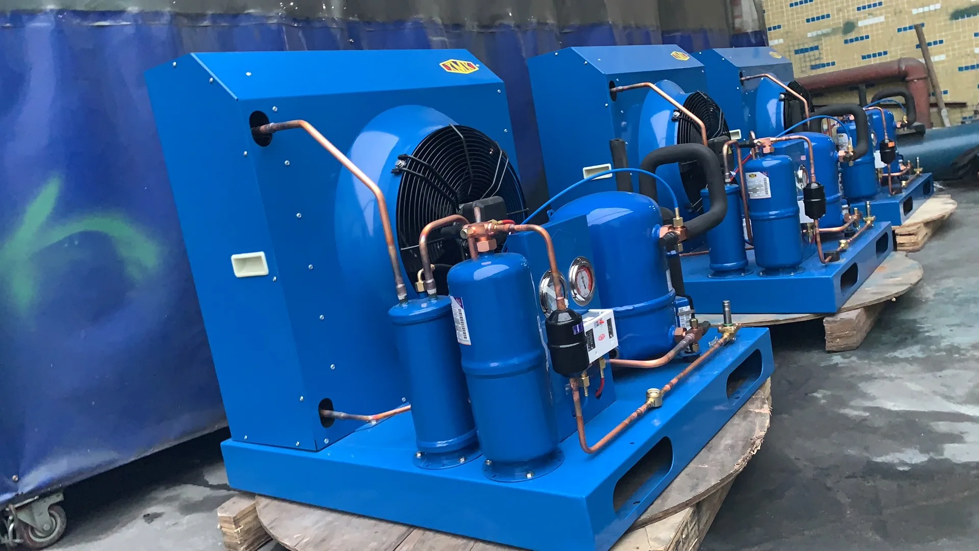 MT50 4HP Maneurop Air Cooled Refrigeration Condensing Unit