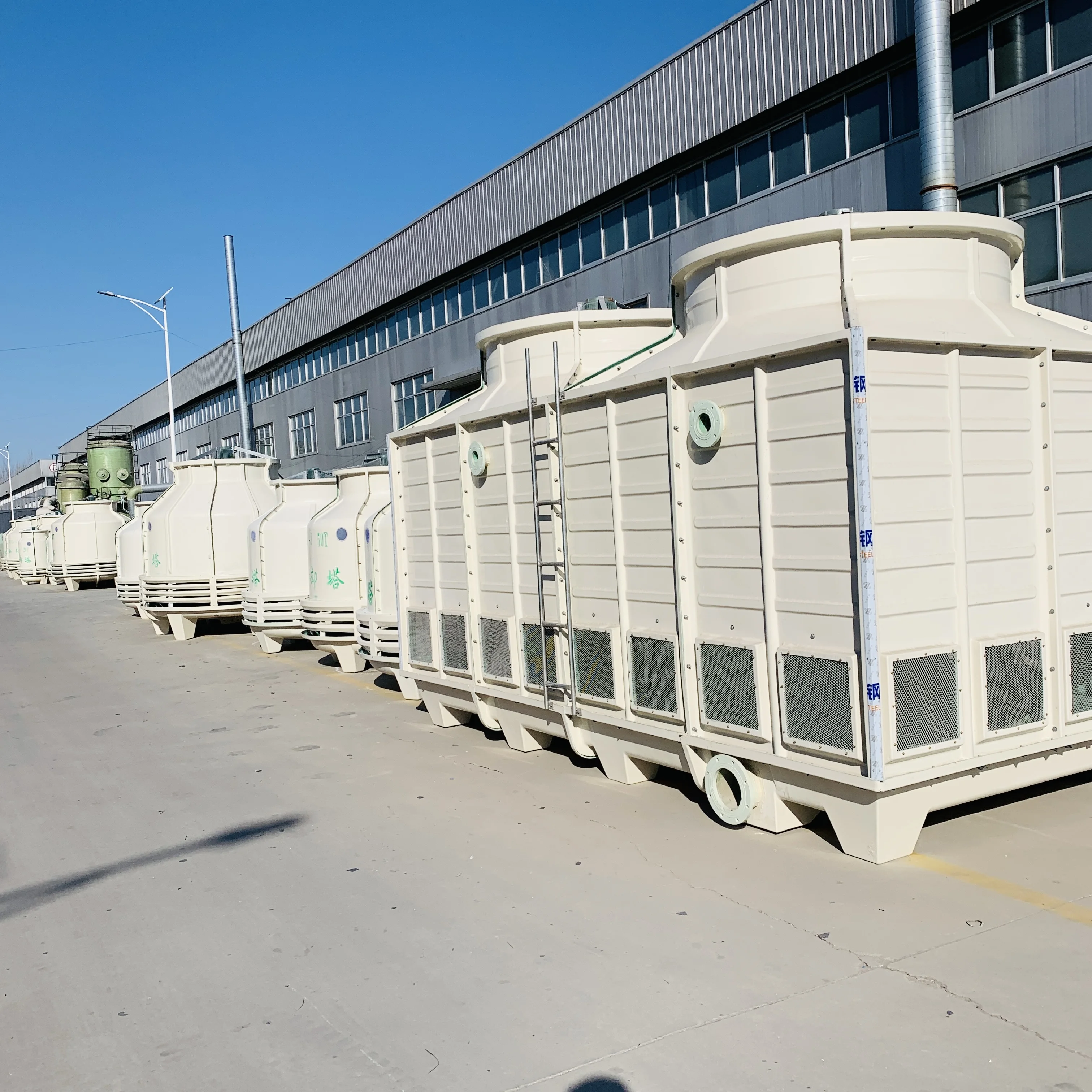 Square Cooling Tower Frp Industrial Square/round Cross-flow/counter ...