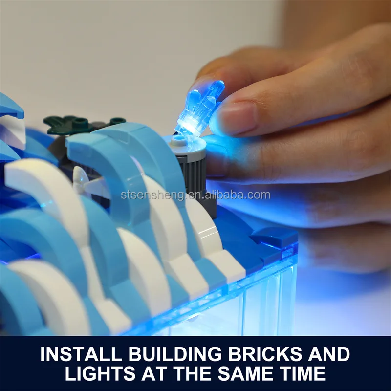 Hot Funwhole Fh9001 Forest Cabin Set Street View Moc Bricks Creative ...