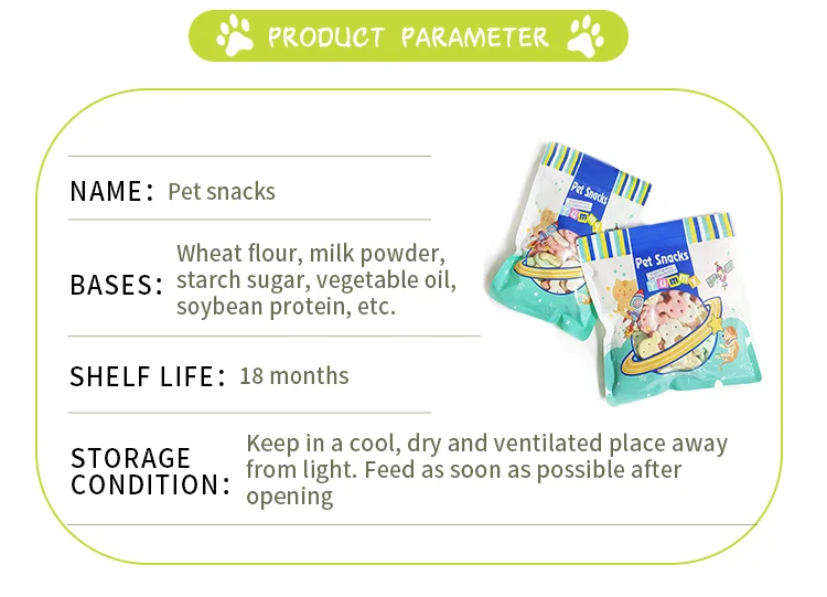 All Natural Bone Shape Milk Flavored Biscuits Dog Treats Pet Snack ...