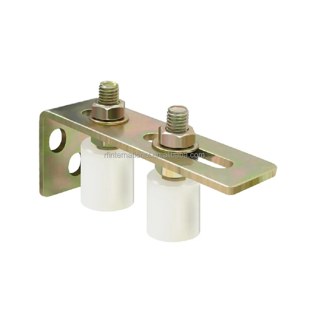 Color Galvanized Sliding Gate Nylon Roller Guide Plate for Heavy Duty ...