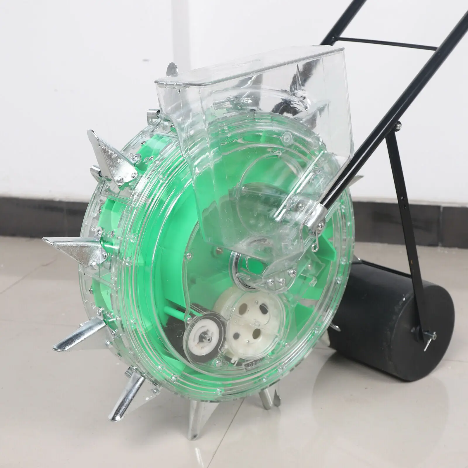 Hand-push Roller Corn Planter And Fertilizer 2 Rows Hand Push Corn ...