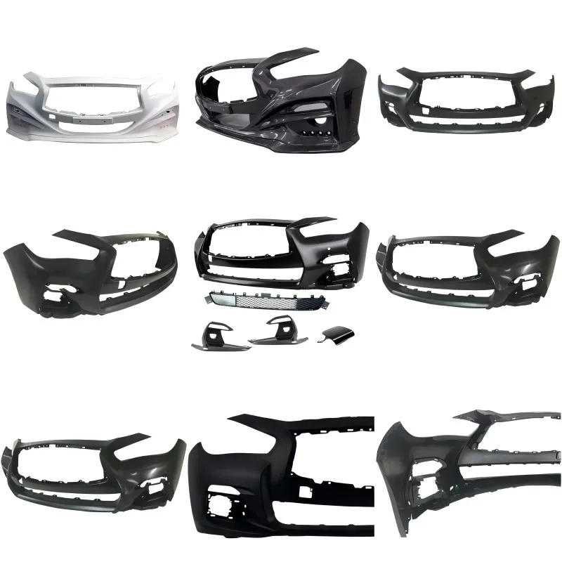 For Q50 400R VAR Style Carbon Fiber Front Lip for q50 front bumper ...