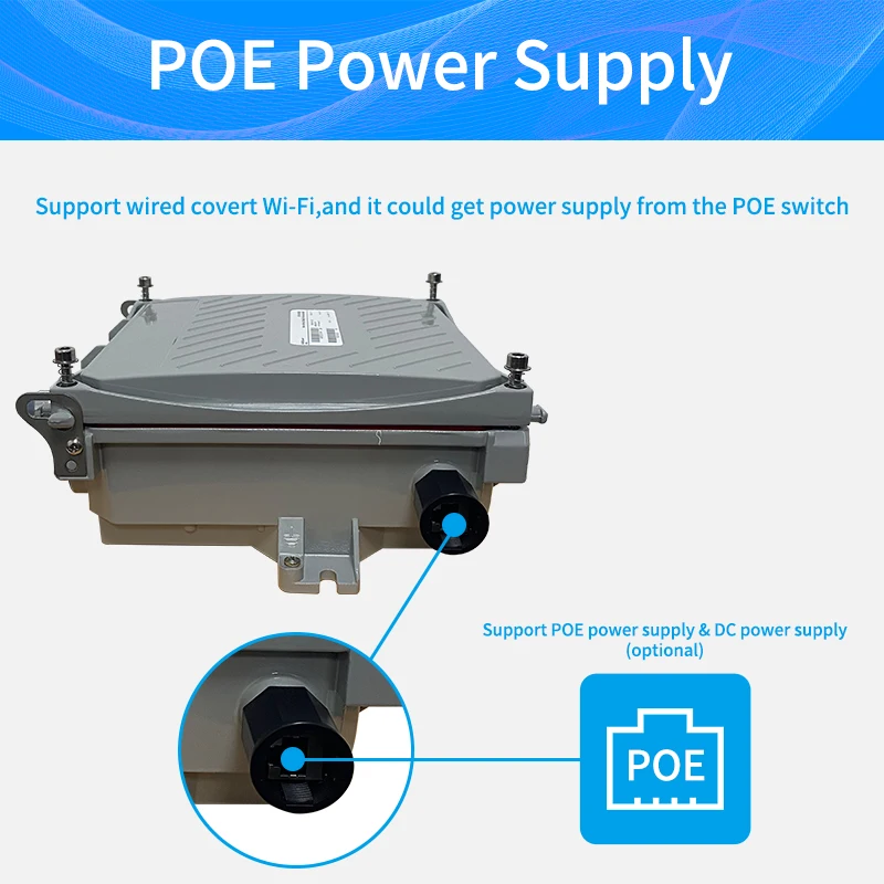 5G ODU Waterproof WiFi 6 Router NSA SA Dual Band AX1800 Outdoor ...