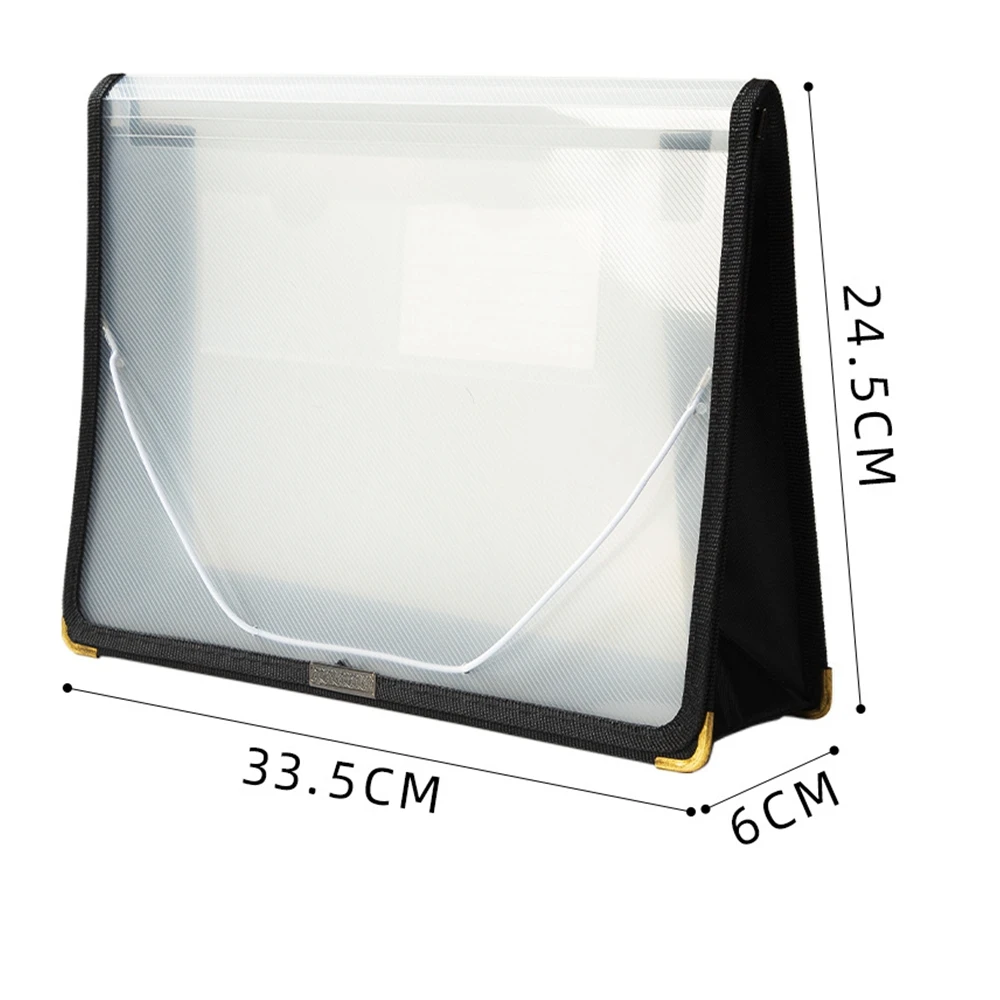 Waterproof Clear Expanding Pouch Document Bag Organizer - Buy A 4 Punch ...
