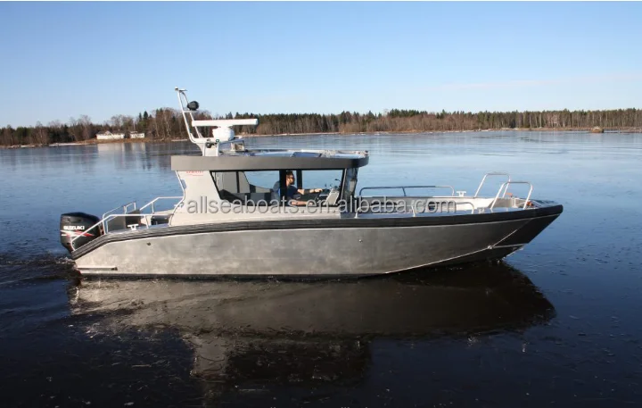 Deep Sea Patrol Pilot Boat Work Boat Welded Aluminum 9.5m