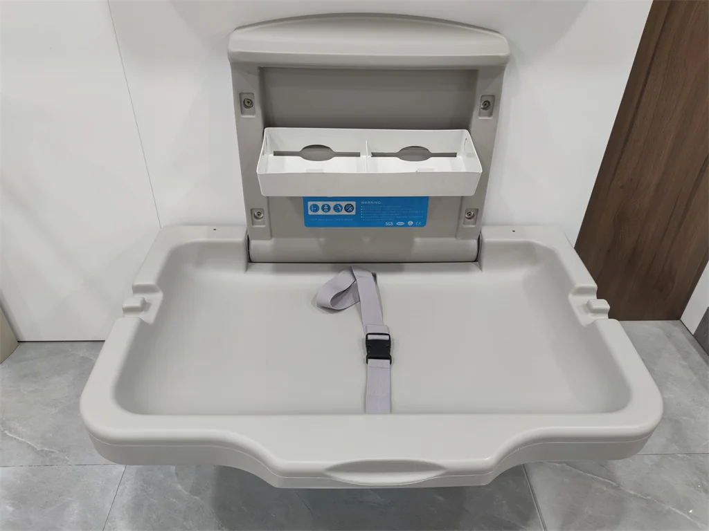 Yjl-8909-3 Top Quality Commercial Bathroom Wall-mounted Baby Changing ...