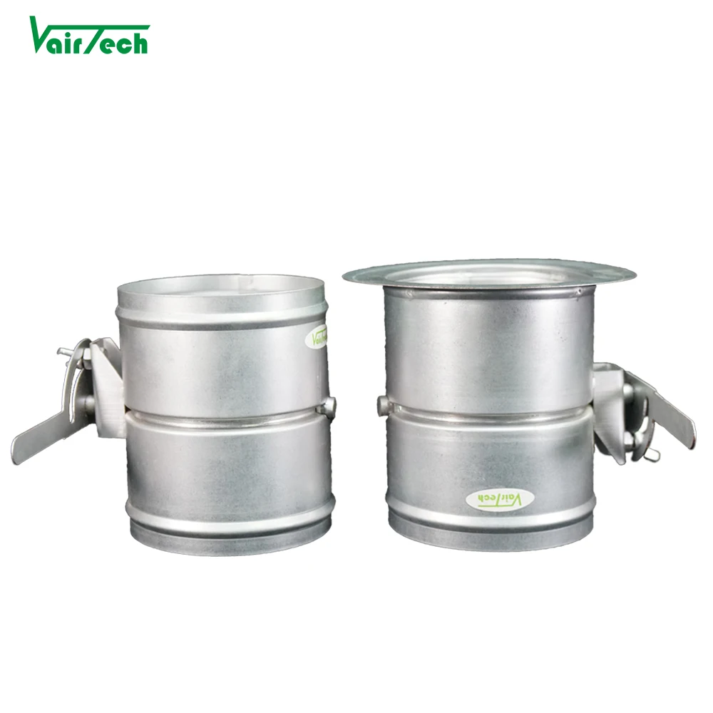 Vairtech Round Motorized Volume Control Damper for HVAC