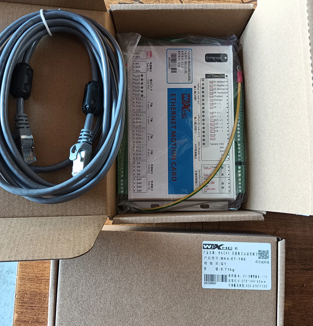 4 Axis 6 Axis Control Usb Mach 3 Cnc Milling Controller Board 3 Axis ...