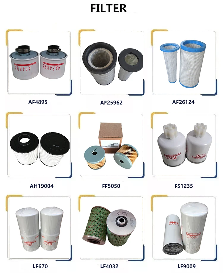 Hongrun Oil Filter Element 1000424655 For Weichai Engine Assembly Parts ...