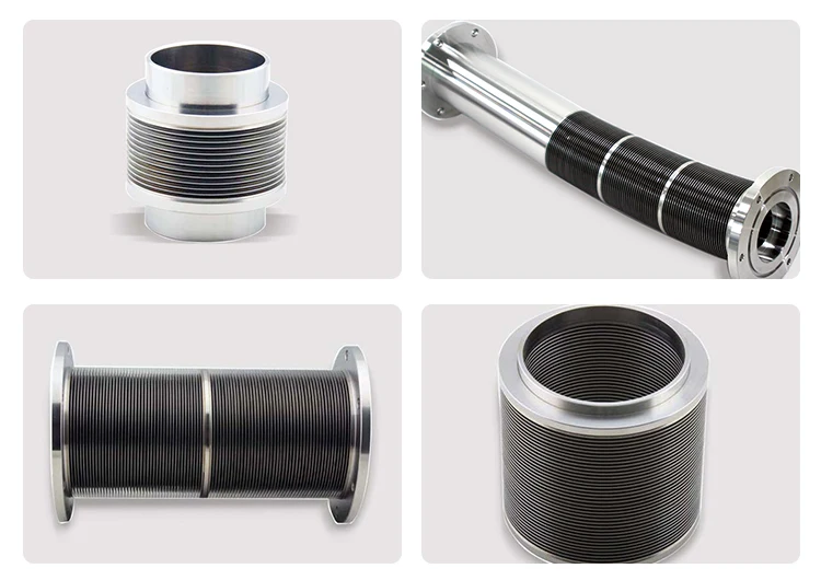 Vacuum Valve Core Stainless Steel Bellows - Edge Welded