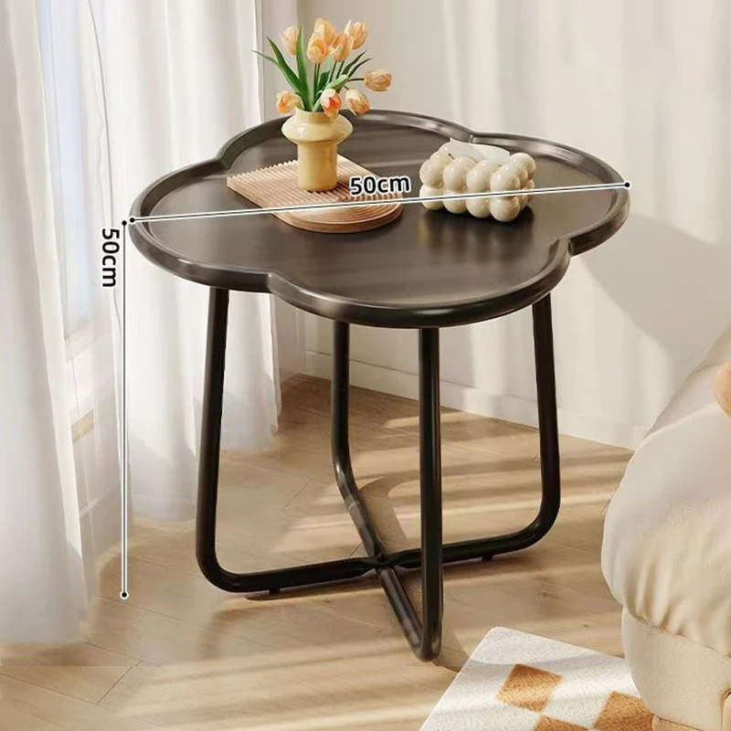 Modern Small Plastic Side Table For Bedroom Or Living Room Home Furniture For Tea And Coffee