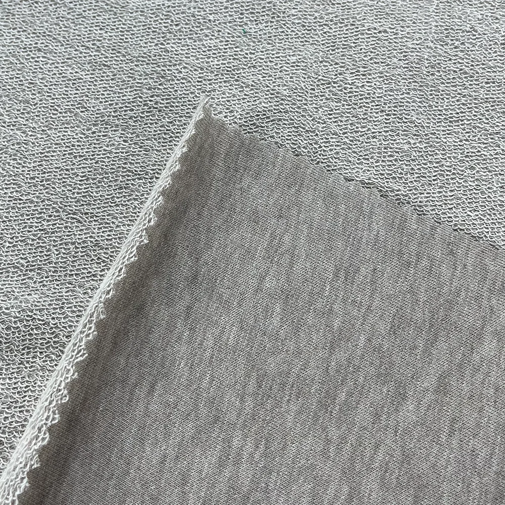 Factory Terry 100% Cotton Terry Fabric Antimicrobial Brushed Terry ...