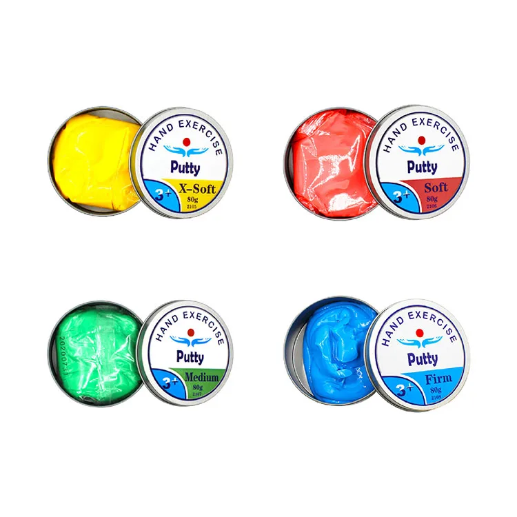 Sisland 80g Hand Exercise Therapy Putty Accept Custom Colorful Non-toxic Comfortable Feel ...