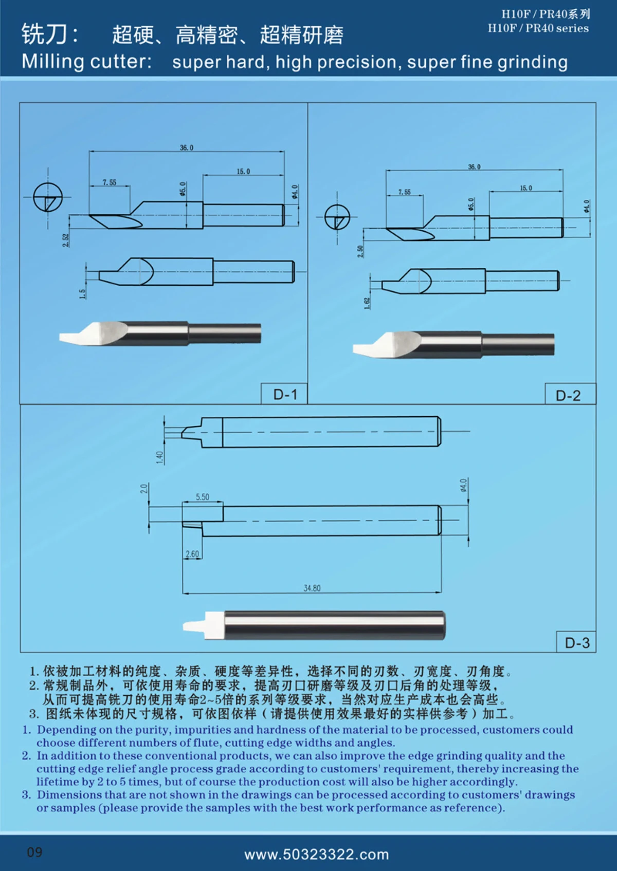 SIM Card Cutter Milling Cutter for DI Card Carbide Milling Cutter for ...