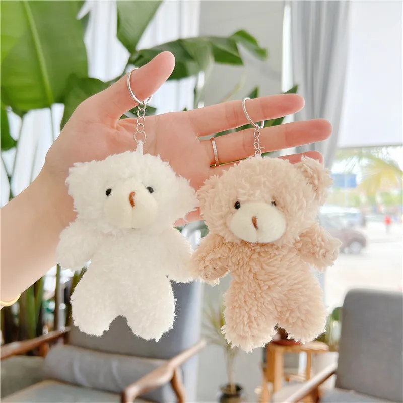 Mini Bear Keychain - Cute Teddy Bear Plush Key Chain