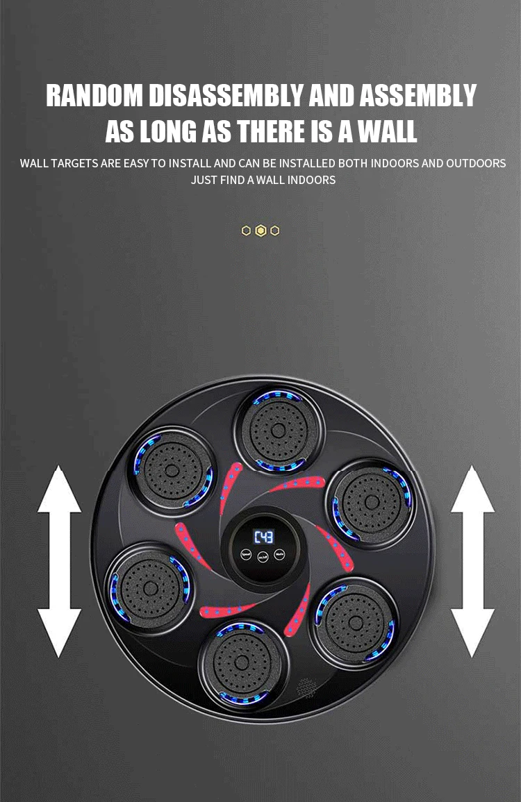 Smart Boxing Target with Bluetooth - Enjoy Intelligent Training