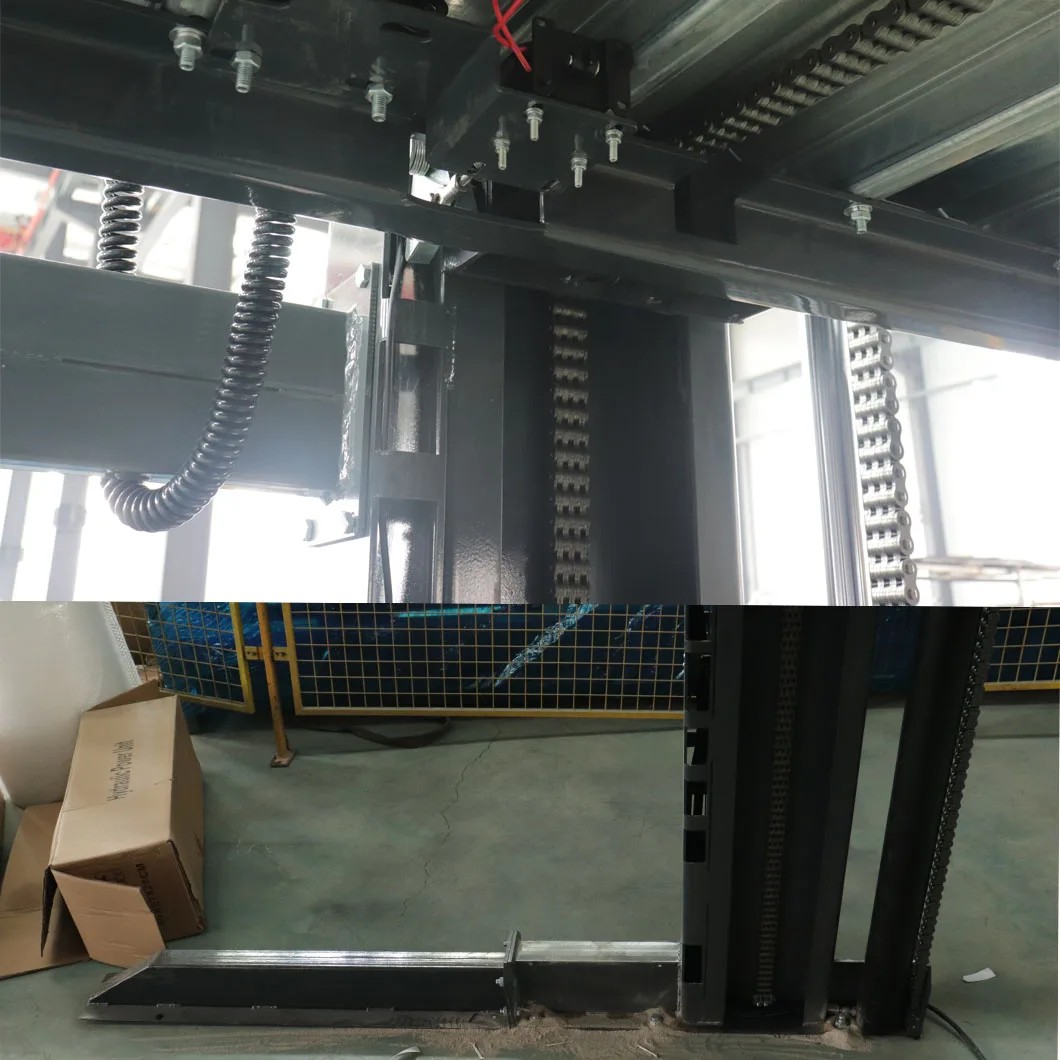 Double Stack Car Lift 2 Post Steel Garage Parking System for Stacking ...