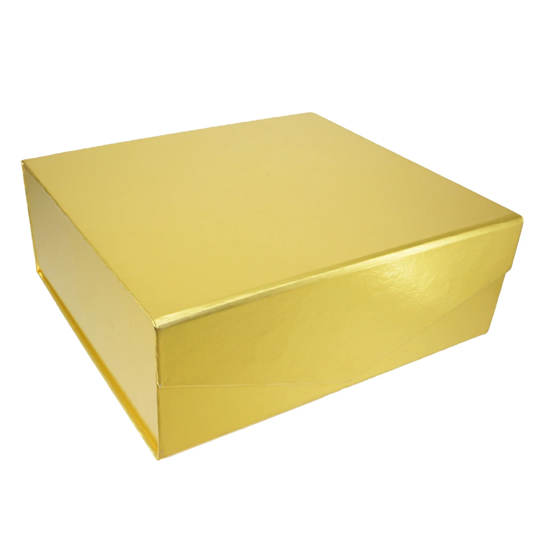 Custom Gold Gift Boxes Easy Assemble Magnetic Folding Lip Lamp Perfume ...