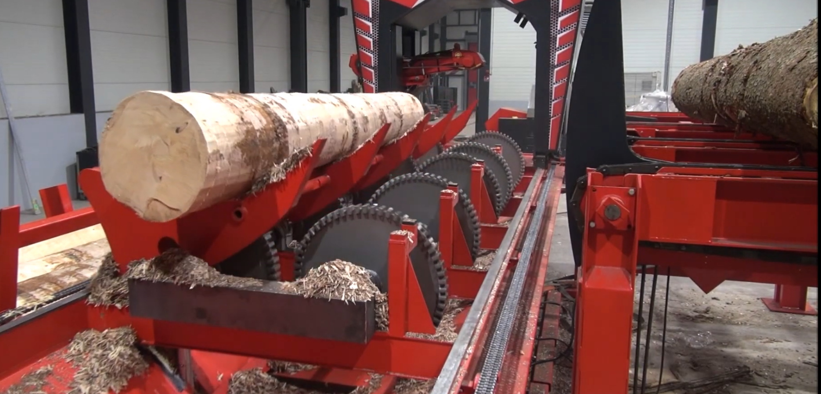 Double Roller Rotary Drum Debarker - Efficient Wood Peeling