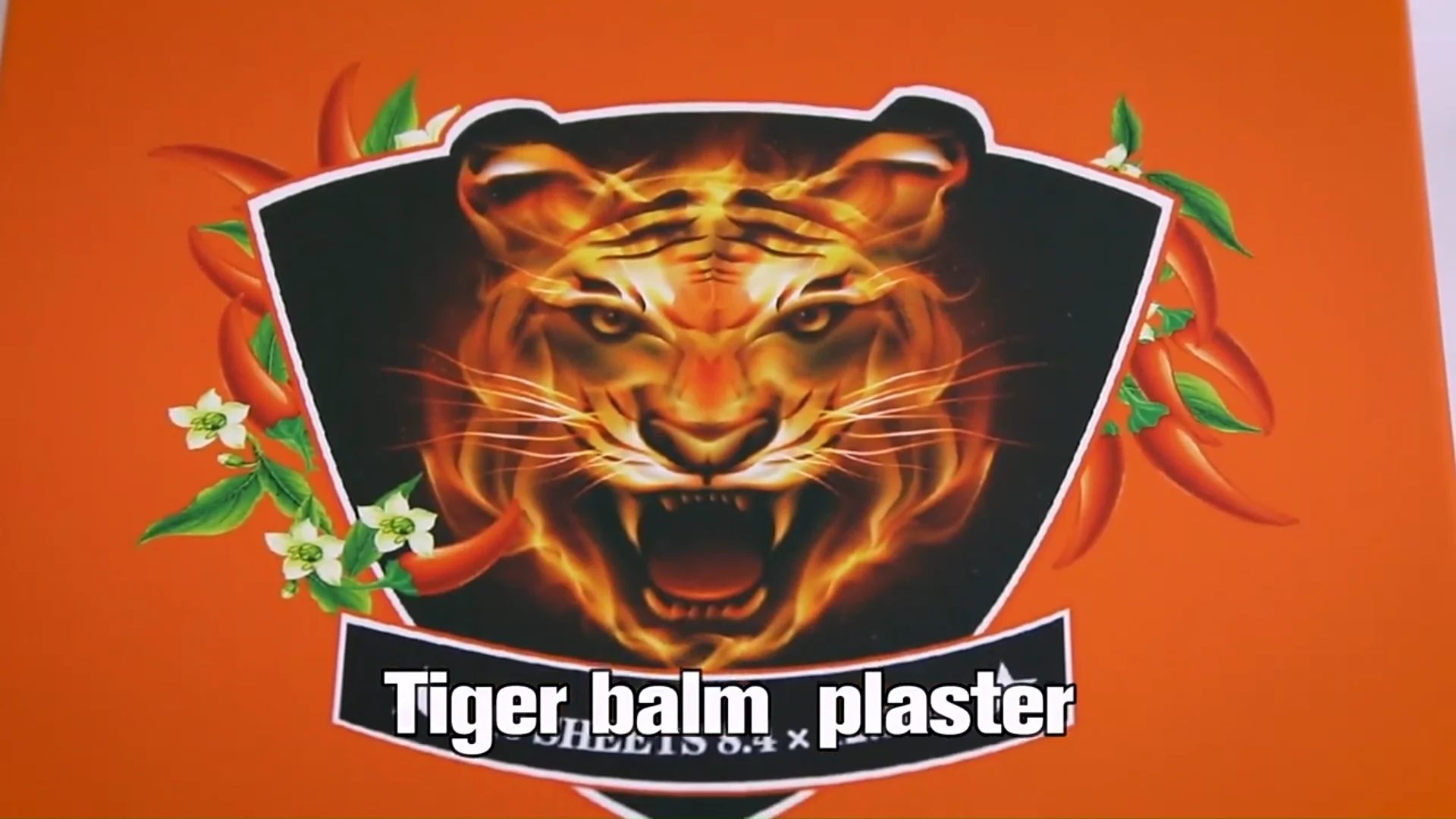 Factory Price Tiger Capsicum Plaster Patch For Back - Buy Pain Relief ...