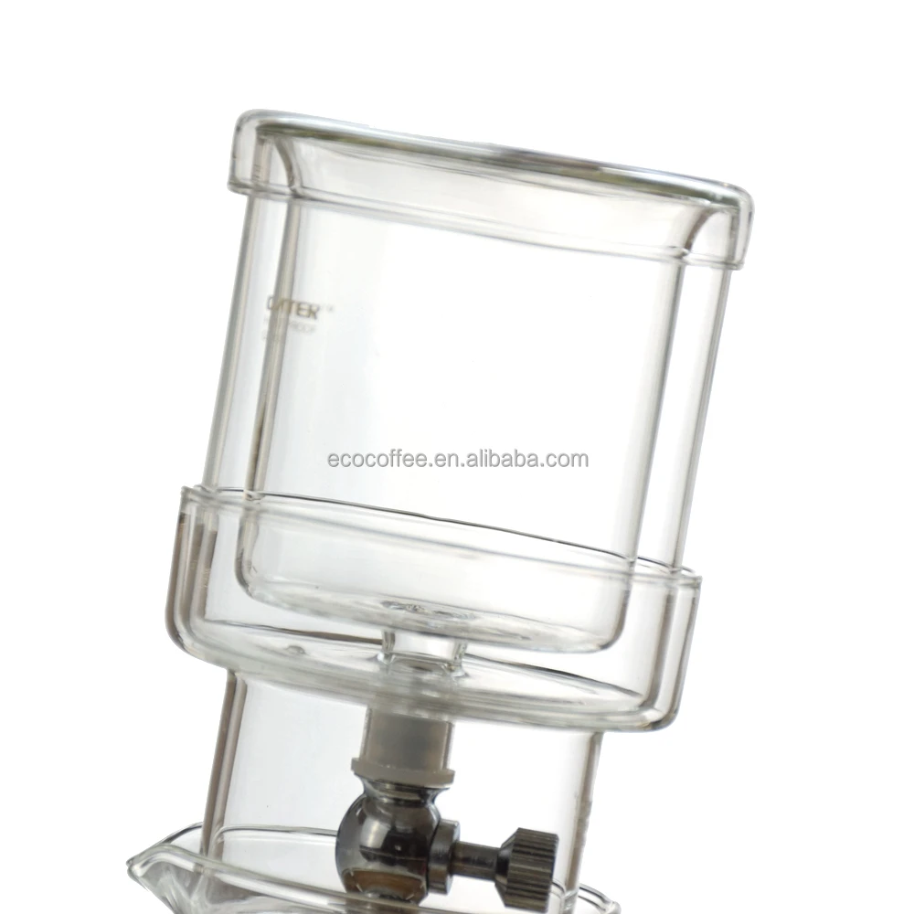 Cold Brew Iced Coffee Maker - Glass Drip with Stainless Steel Filter
