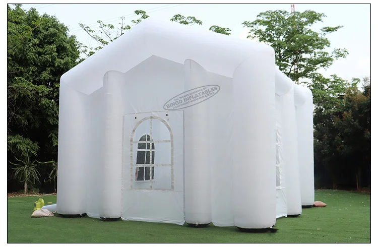 Outdoor Wedding Party Tent Large Inflatable White Church Tent For ...