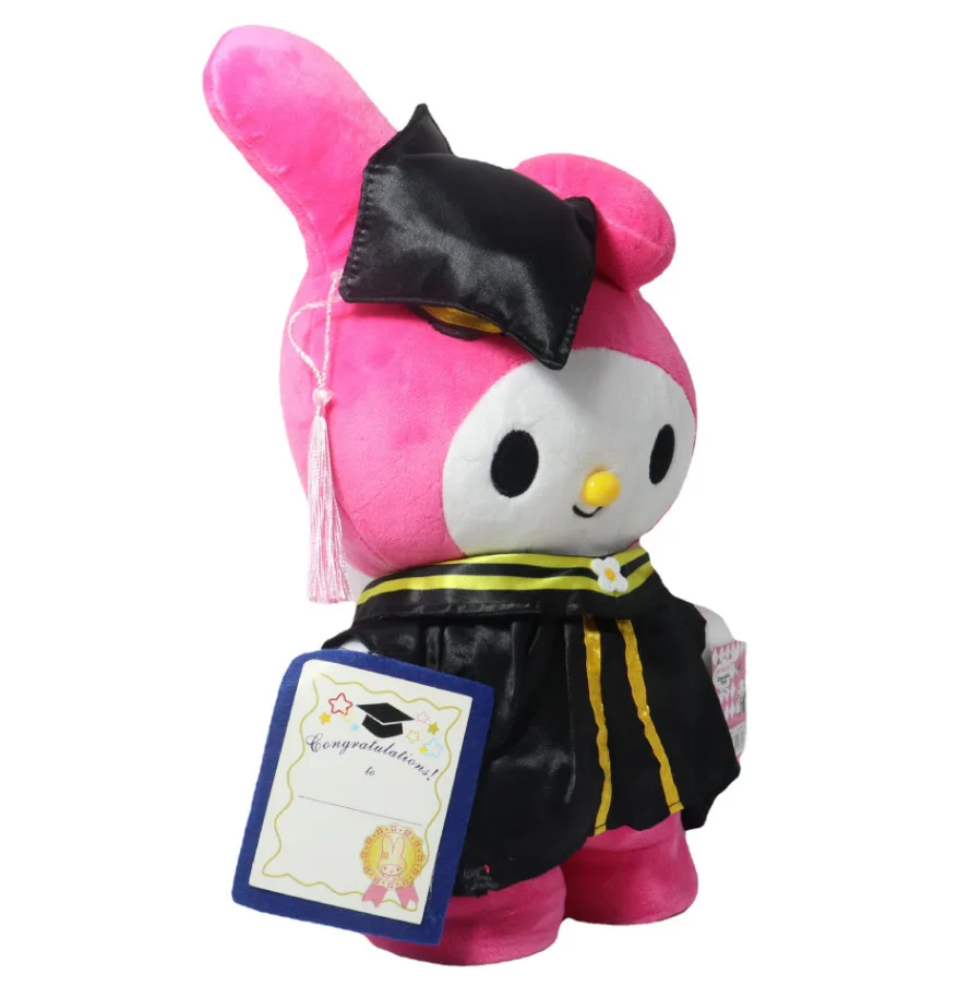 New Design Graduation Plush Kuromi My Melody Toy Carton Bachelor's ...