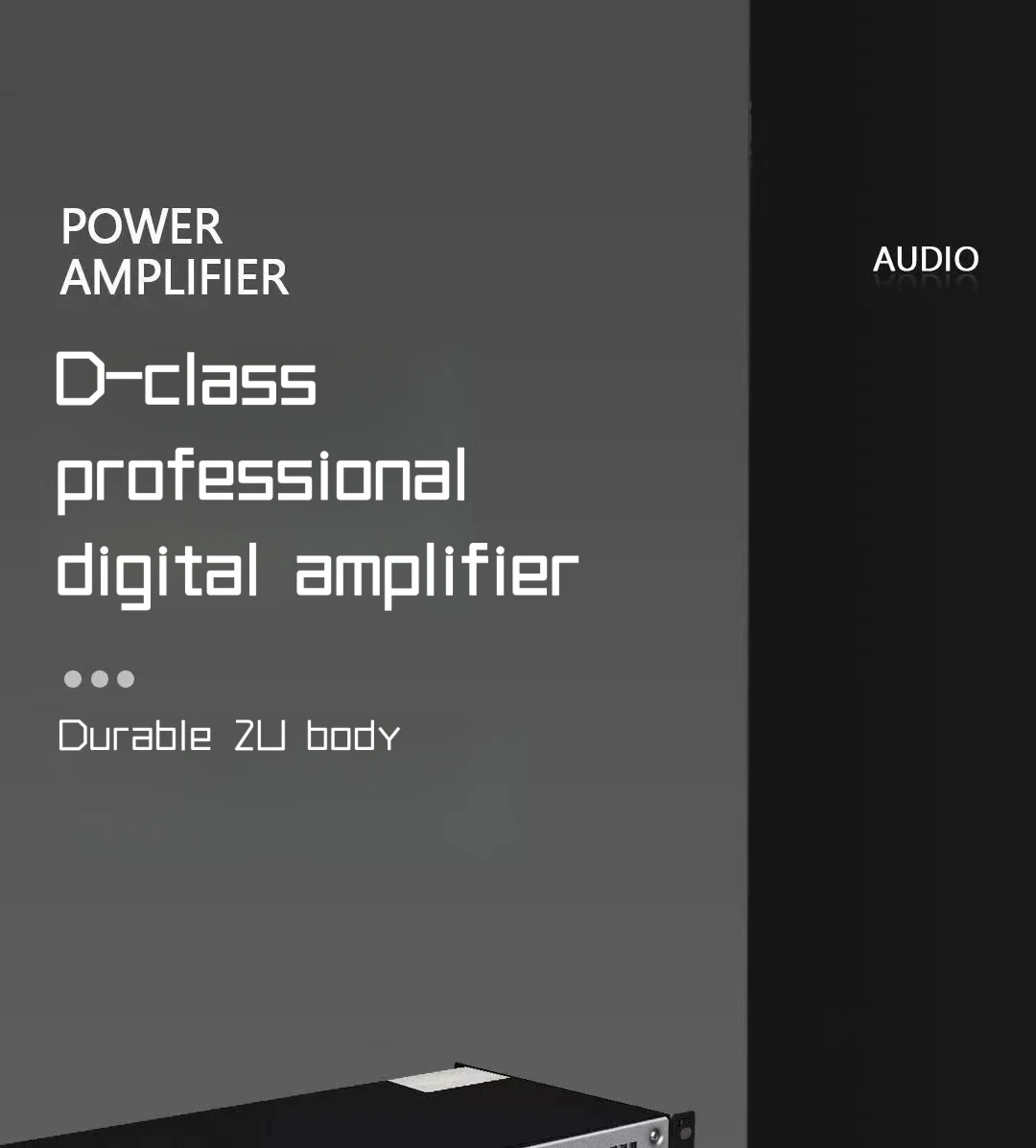 ARTRY AT4800 Amplifier - High Power 4-Channel Digital Solution