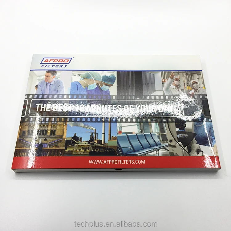 Promotional High Definition Lcd Video Brochure Card/lcd Brochure 7 Inch ...