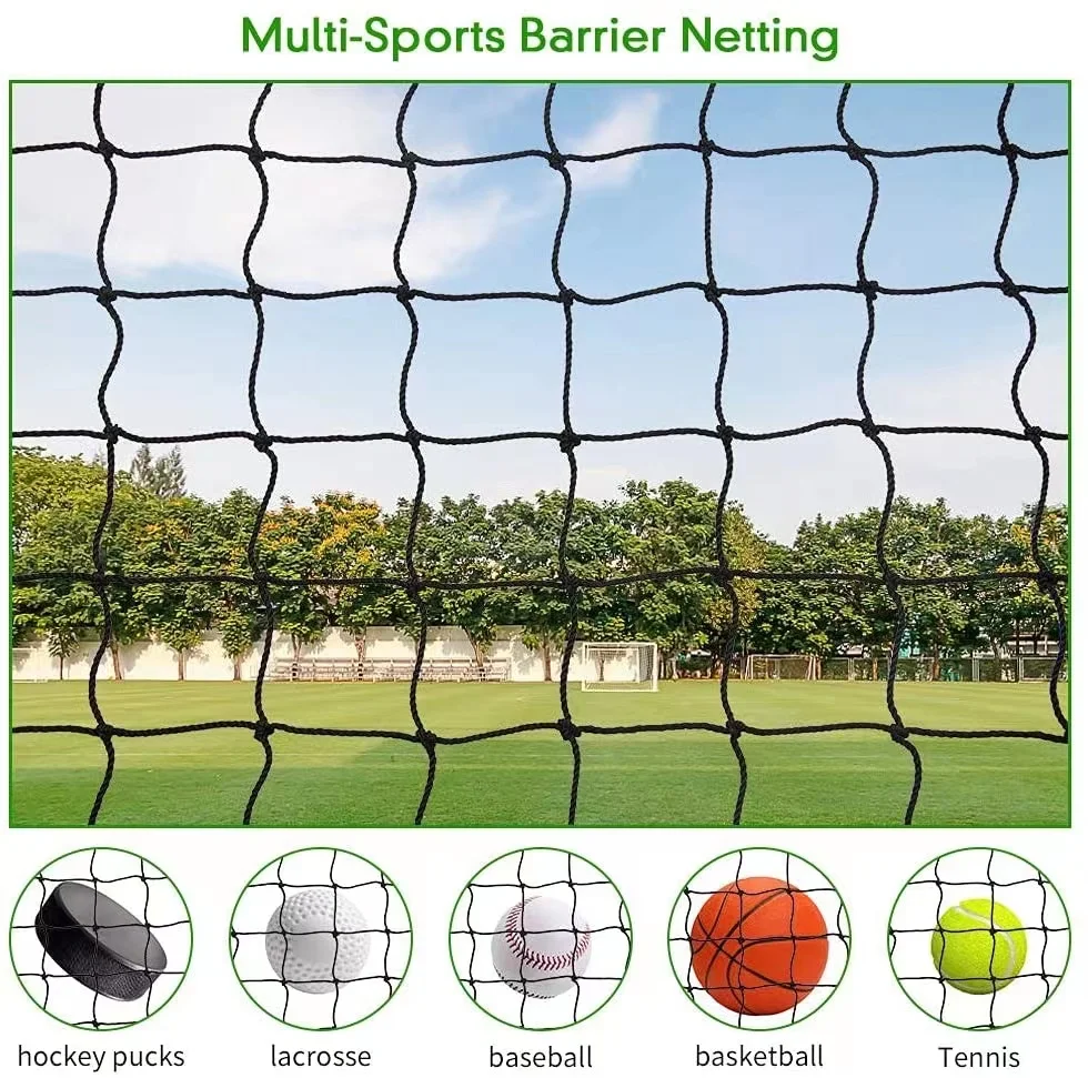 Hdpe Pp Plastic Knotted Knotless Square Mesh Net Sports Fence Net For ...