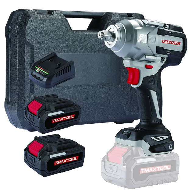 Tmaxtool Professional Lithium Battery Power Tools - 750n.m Impact Wrench