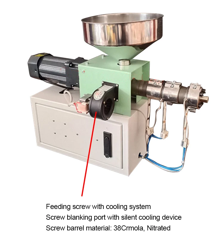 3D Plastic Extrude Machine - Desktop Polymer Material Extruder