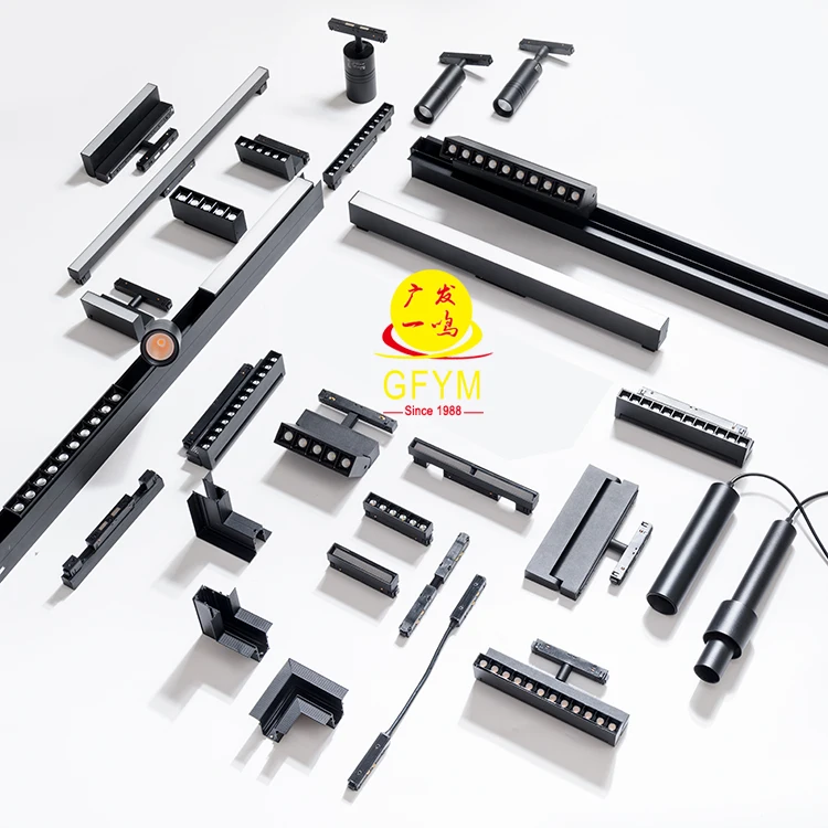 6w Folding Grille Lamp Magnetic Track Light Lighting Foldable Led ...