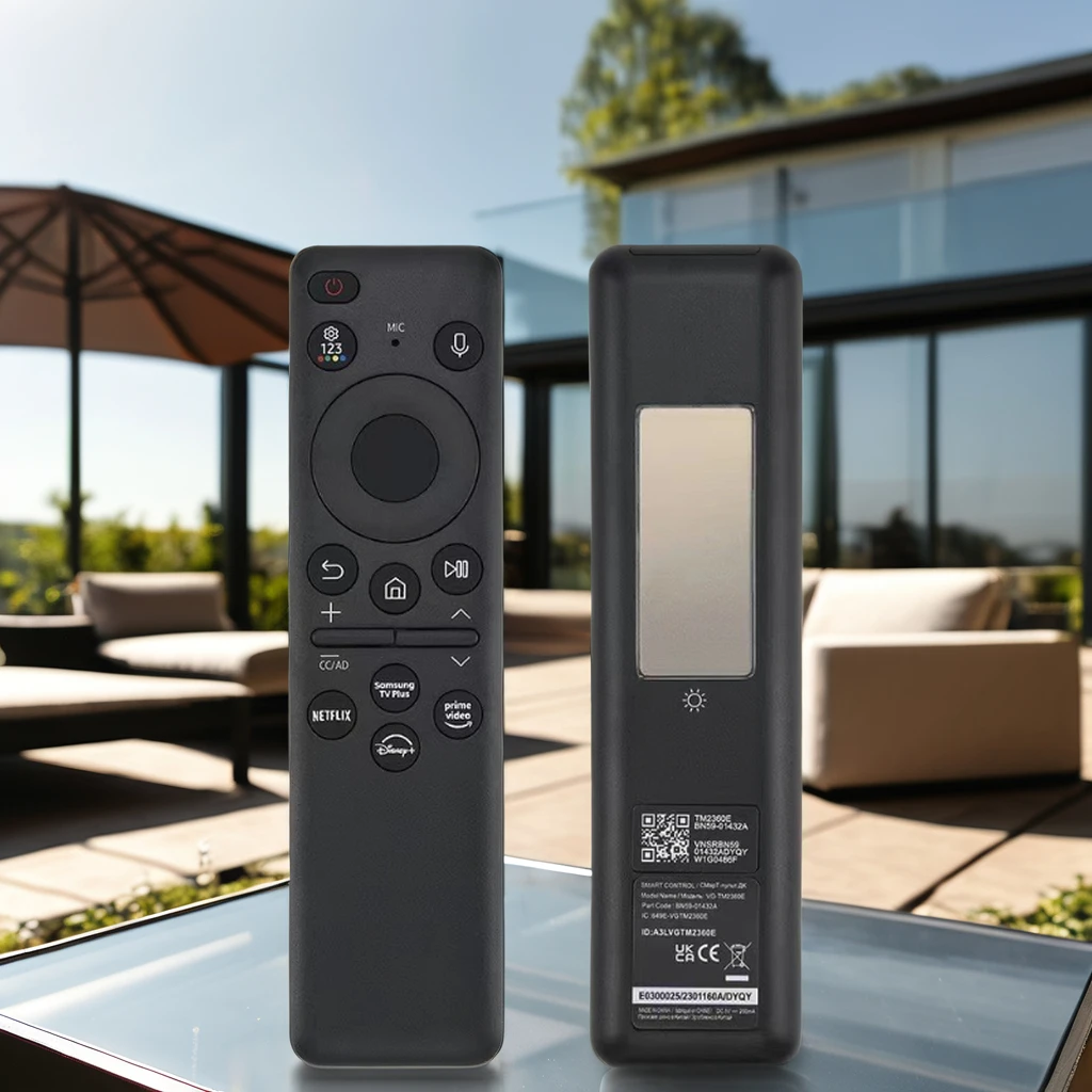 BN59-01432A J B D TM2360E Remote Control - Solar Power for Samsung TV