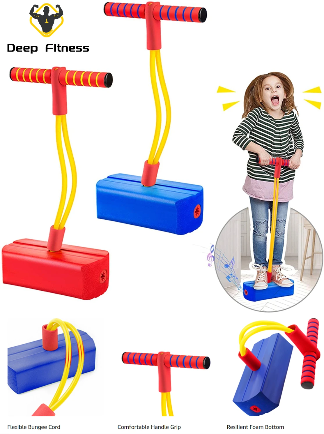 Hot Sale Pogo Stick Jumping - Foam and Bungee Jumper