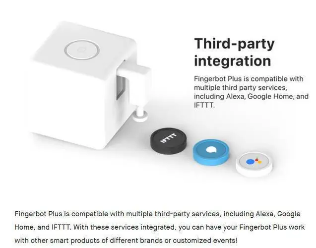 Tuya Bluetooth Smart Fingerbot Switch Bot Button Pusher